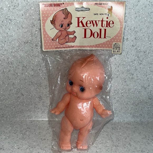 Vintage | Toys | Vintage Kmart Kewtie Kewpie Dollhong Kongnip | Poshmark